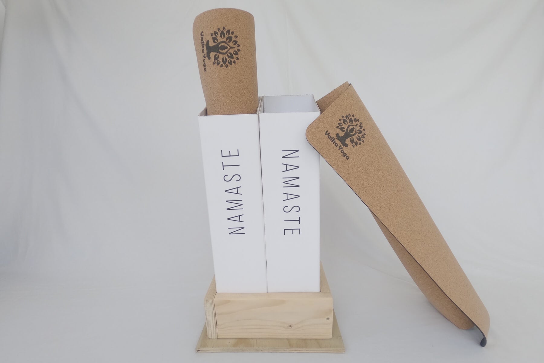 DIY: Build your own Yoga Mat Stand by Valka Yoga